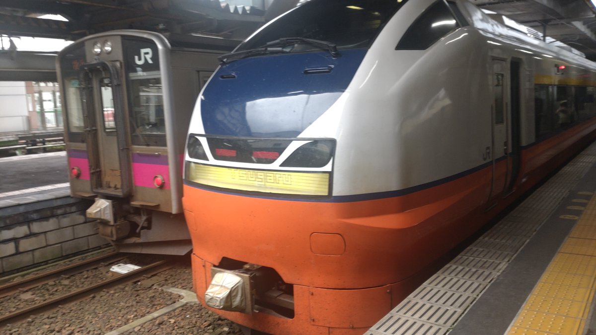 ジャンボエンターテイメントチャンネル 鉄道部 on Twitter: "E751系「特急つがる」 「秋田～青森」間で乗りました☺️ 18年くらい前に「八戸～青森」間で乗った以来で、思い出の列車 ...