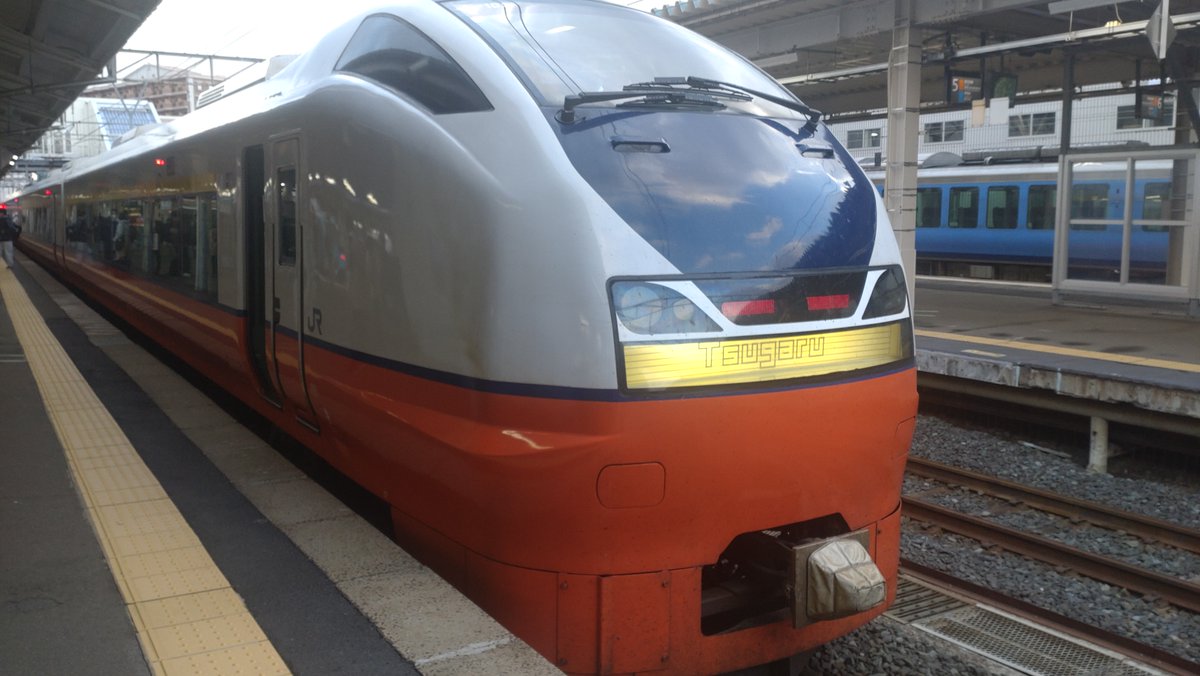 ジャンボエンターテイメントチャンネル 鉄道部 on Twitter: "E751系「特急つがる」 「秋田～青森」間で乗りました☺️ 18年くらい前に「八戸～青森」間で乗った以来で、思い出の列車 ...