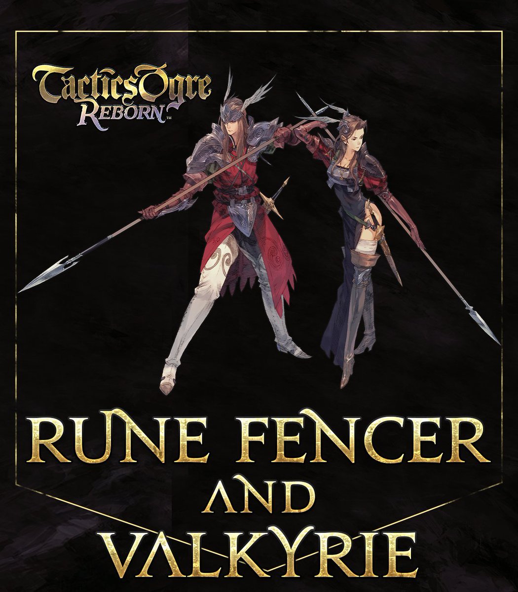 PLAION España 🐥 on Twitter: "¡Os presentamos a los "Rune Fencer" y a las "Valkyrie" de Tactics ...