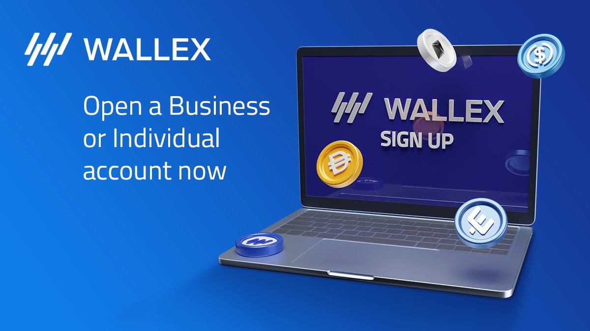 Wallex On Twitter Open An Individual Business Or Institutional