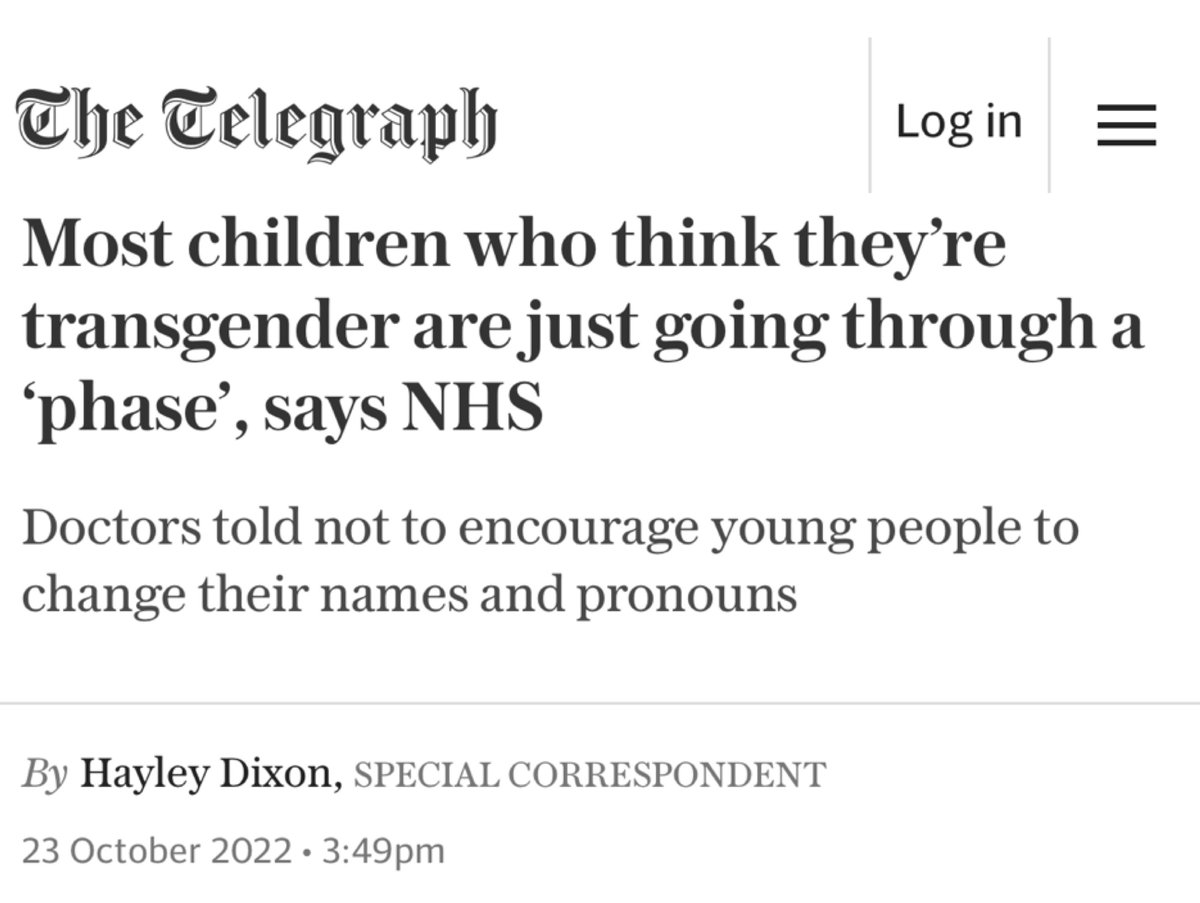 Prodigal On Twitter Utah Becomes 1st State In 2023 To Ban Gender Affirming” Youth Care