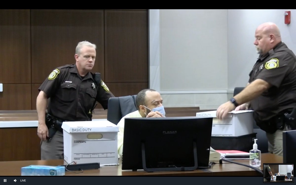 Bruce Harrison on Twitter: "State asks to have boxes moved. Judge agrees. Bailiffs moved them ...