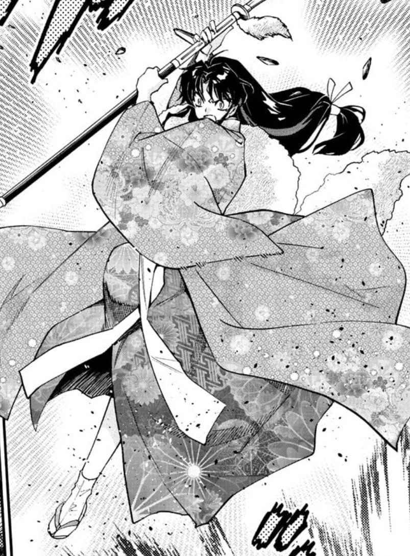 Berlins!! on Twitter: "Setsuna's cuts from chapter 14 of #yashahime's manga."