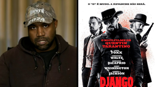 rapmais on Twitter: "Kanye West afirma que Quentin Tarantino e Jamie Foxx 'pegaram a ideia' dele ...