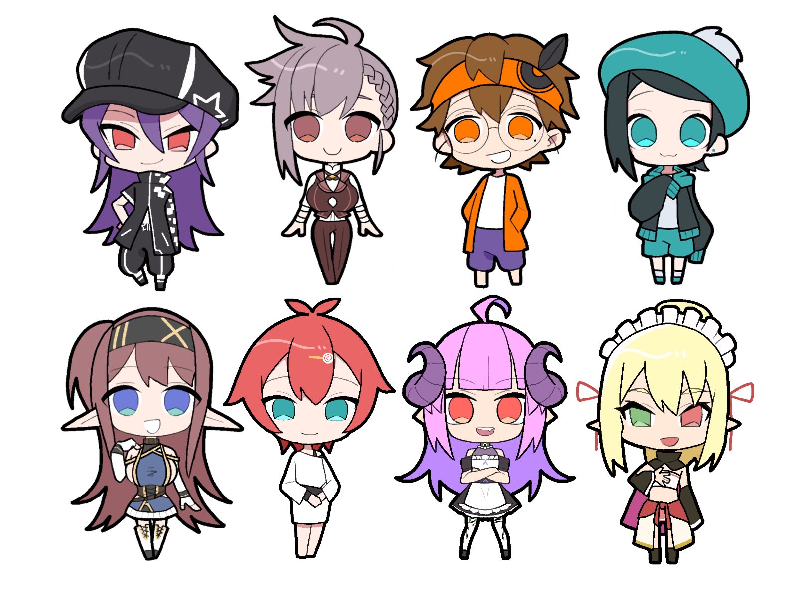 浅葱あさぎ On Twitter ちったいシリーズ増えたから並べてみた 3ccppddc1b Twitter