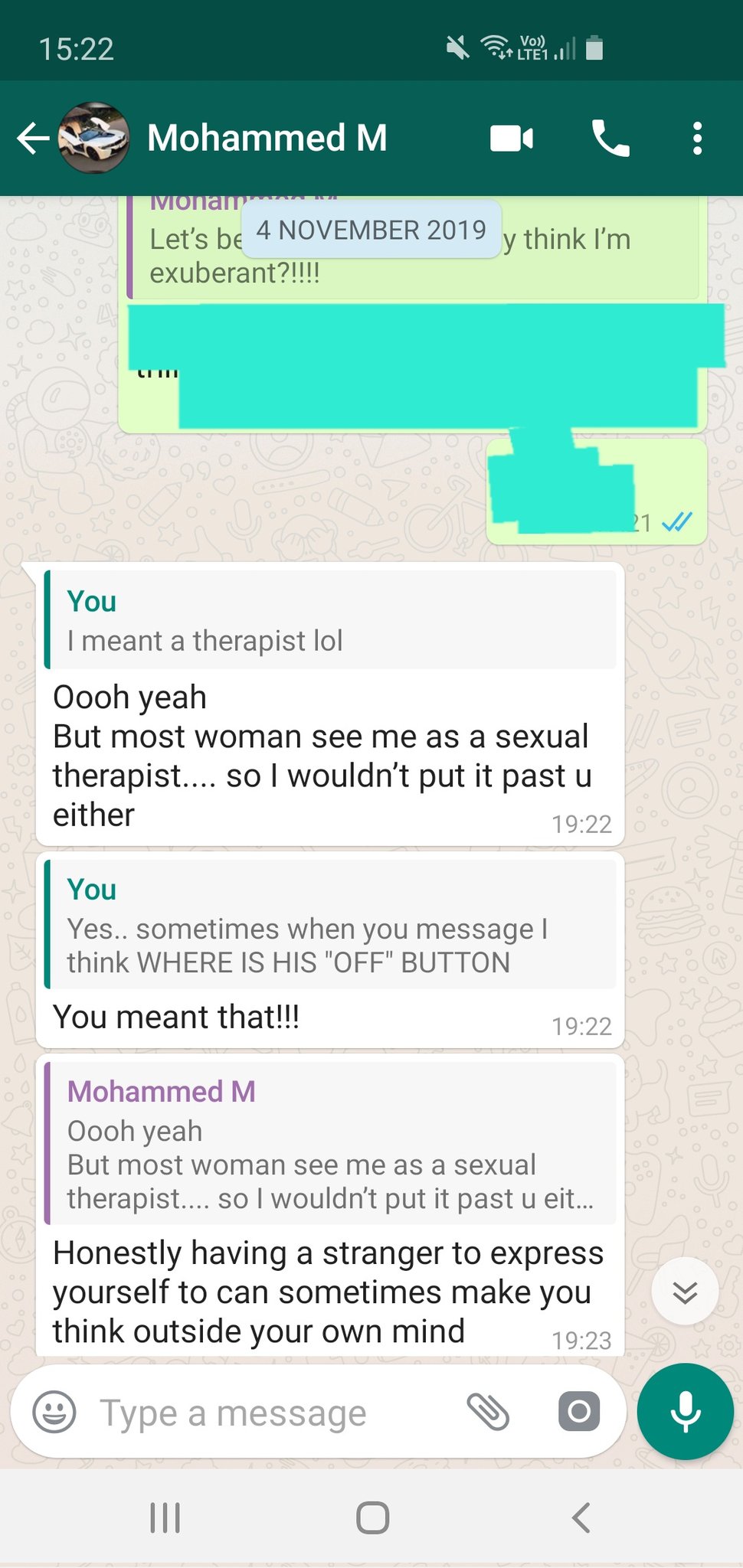 Madeehah is not writing 🫠 on Twitter: "This is just a FRACTION of what he would say to me. A ...