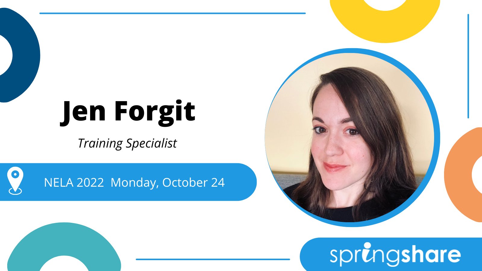 springshare on Twitter: "Springy Jen will be representing Springshare at #NELA2022! Stop by ...