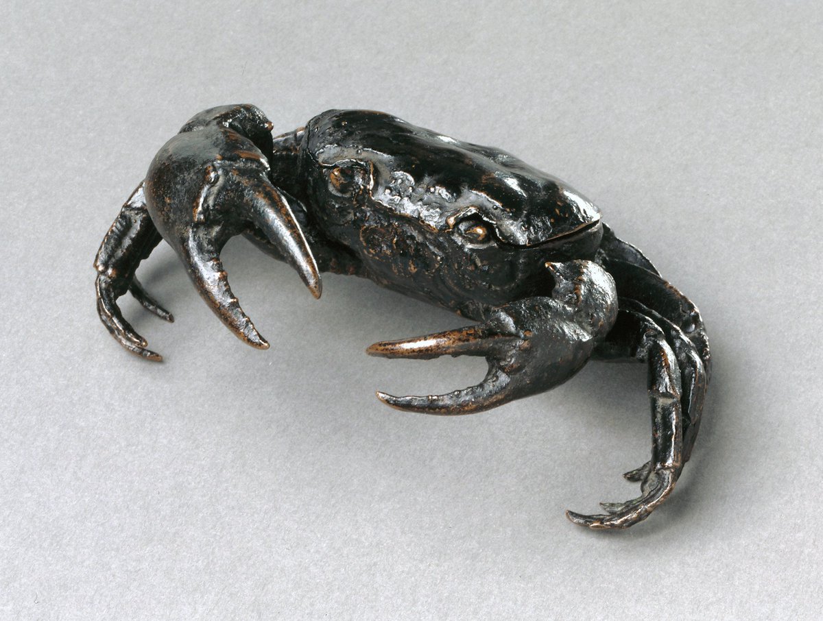 A small collection of bronze crabs cast in Padua in the early 16th ...
