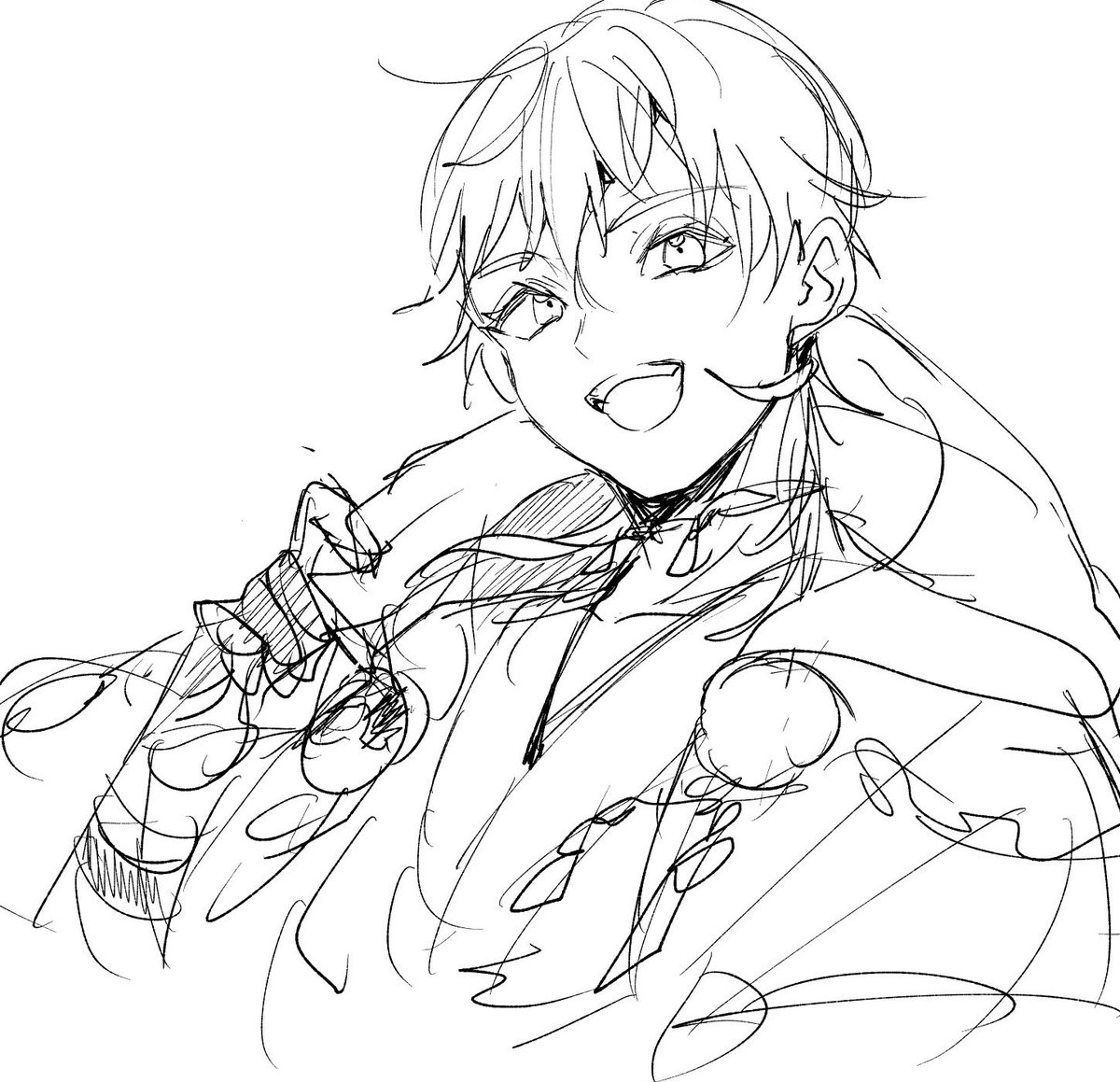 「配信でのイラストネットプリント登録させていただきました! 1回の印刷で3枚出てくるのでご注意ください🙇‍♂️ 」ちろ@8/25【ア08ab】の漫画