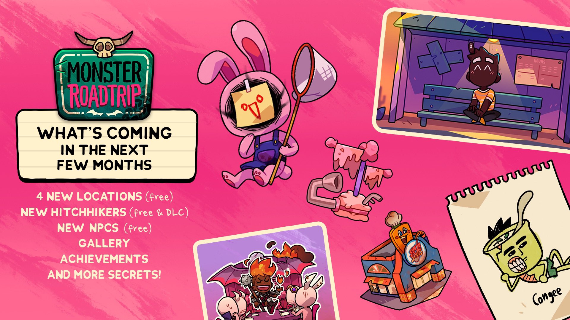 Monster Roadtrip Is Out On Twitter Lots Of New Things Coming In The