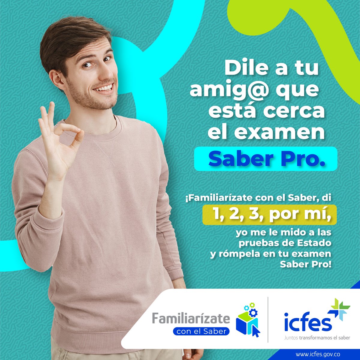 Icfes on Twitter: "¡Deja el estrés a un lado! #FamiliarízateConElSaber y conoce tu examen Saber ...