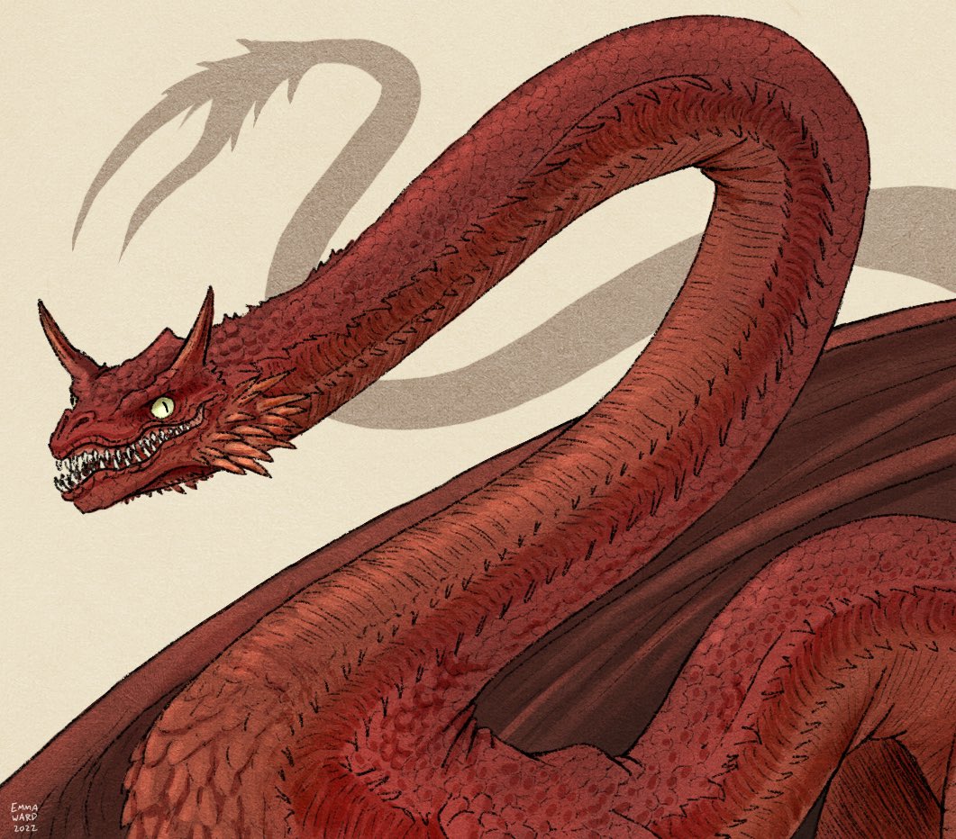 Emma Ward on Twitter: "Long neck & flop neck! #HouseOfTheDragon"