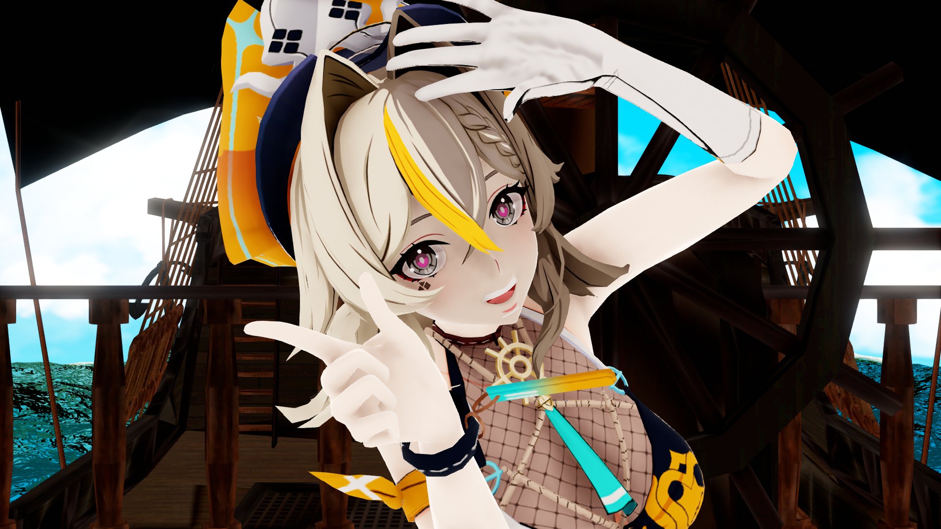 Pumpkin Spice This 🐈‍⬛ Baby 🎃 Honkai Spoilers on Twitter: "MMD Credits Models: miHoYo/神帝宇 Stage ...