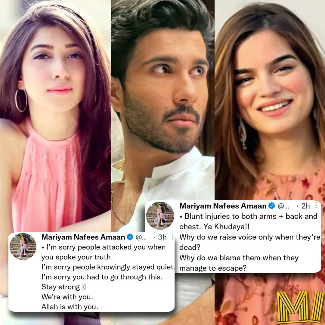 Media Insightpk on Twitter: "Mariyam Nafees lends her support to Aliza Sultan after court-based ...