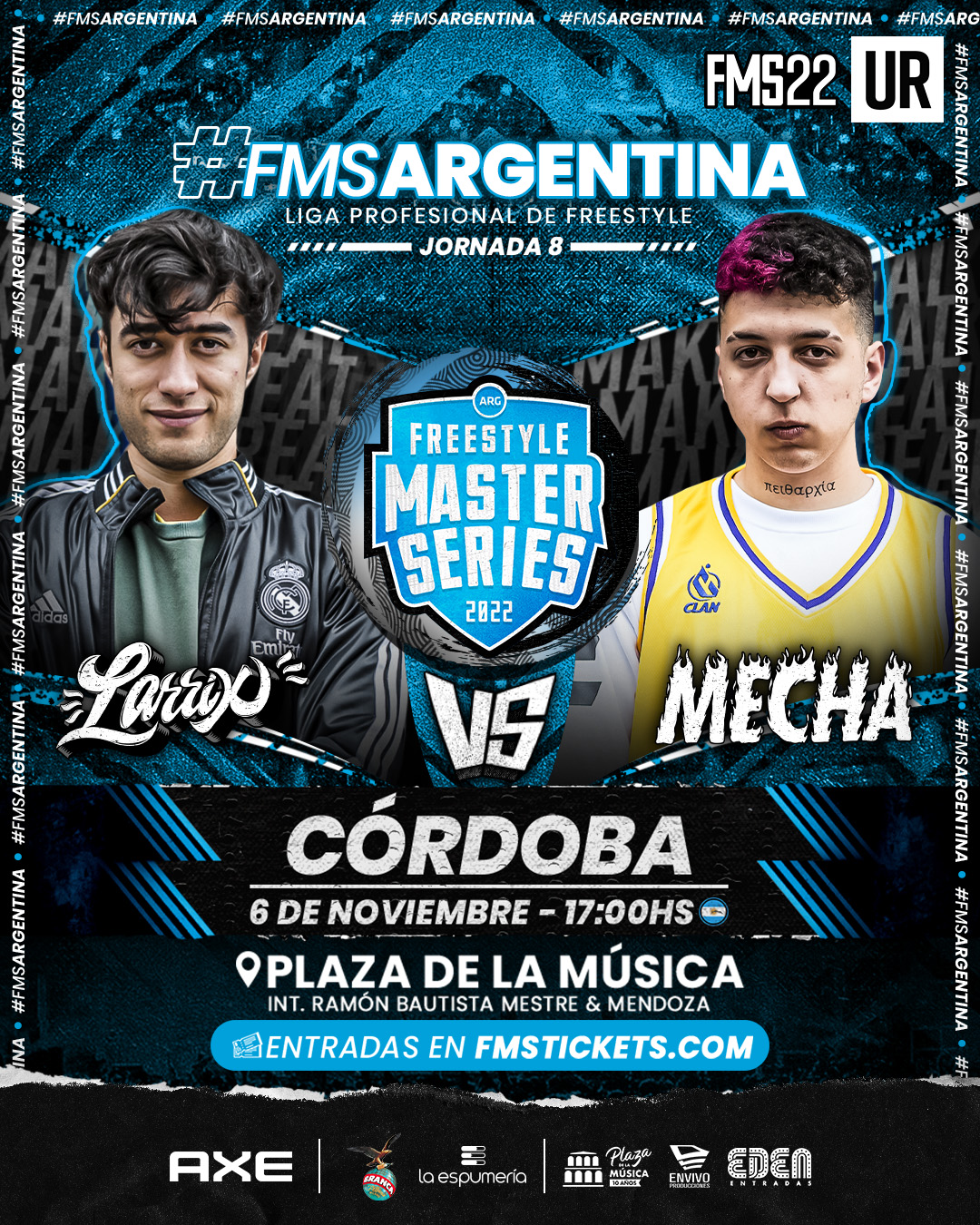 FMS Argentina 🇦🇷 on Twitter: "¡LARRIX 🆚 MECHA ES LA SEGUNDA BATALLA CONFIRMADA DE FMS CÓRDOBA ...