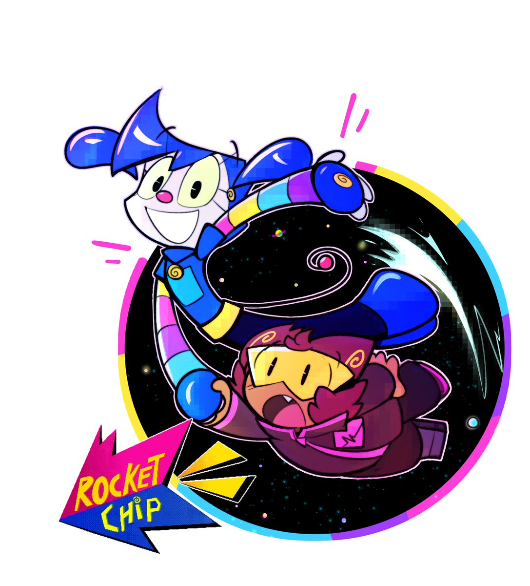 🌷 toons! 🌻 COMMS OPEN on Twitter: "RT @trinketfox: 🚀RocketChip Webcomic Thread!🪐 Rocket is a ...