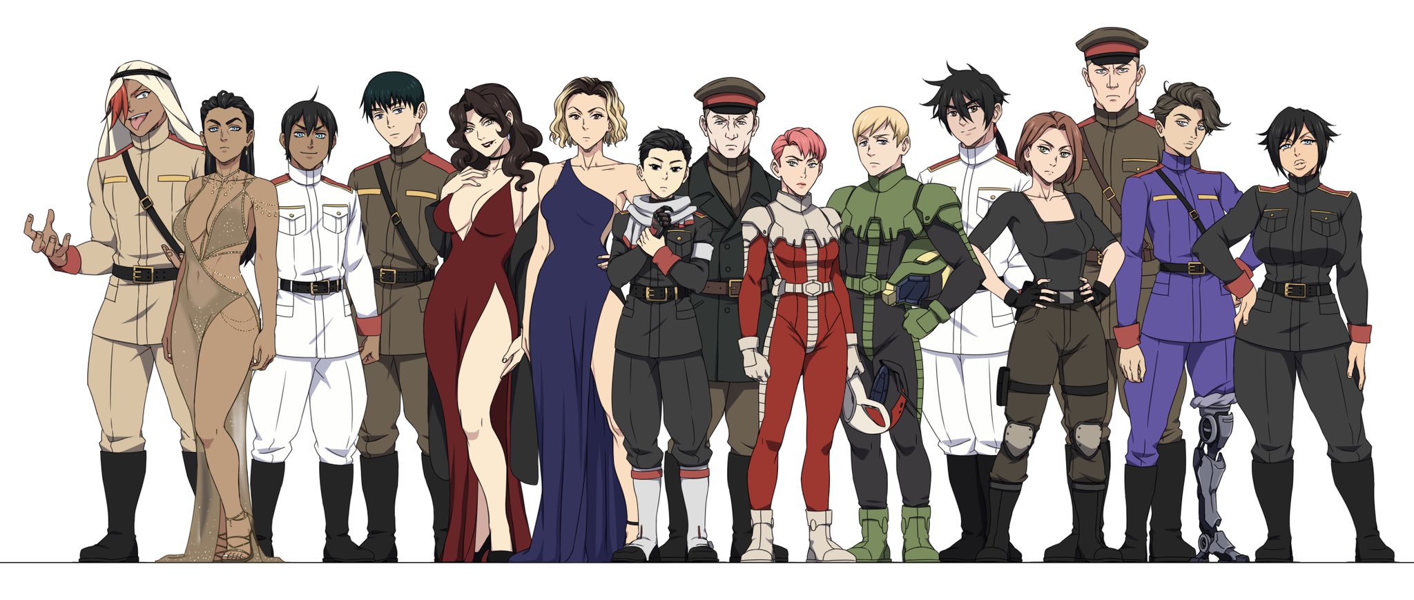 Sgt Crisis π On Twitter Quickshot117 The Five Pillars Characters
