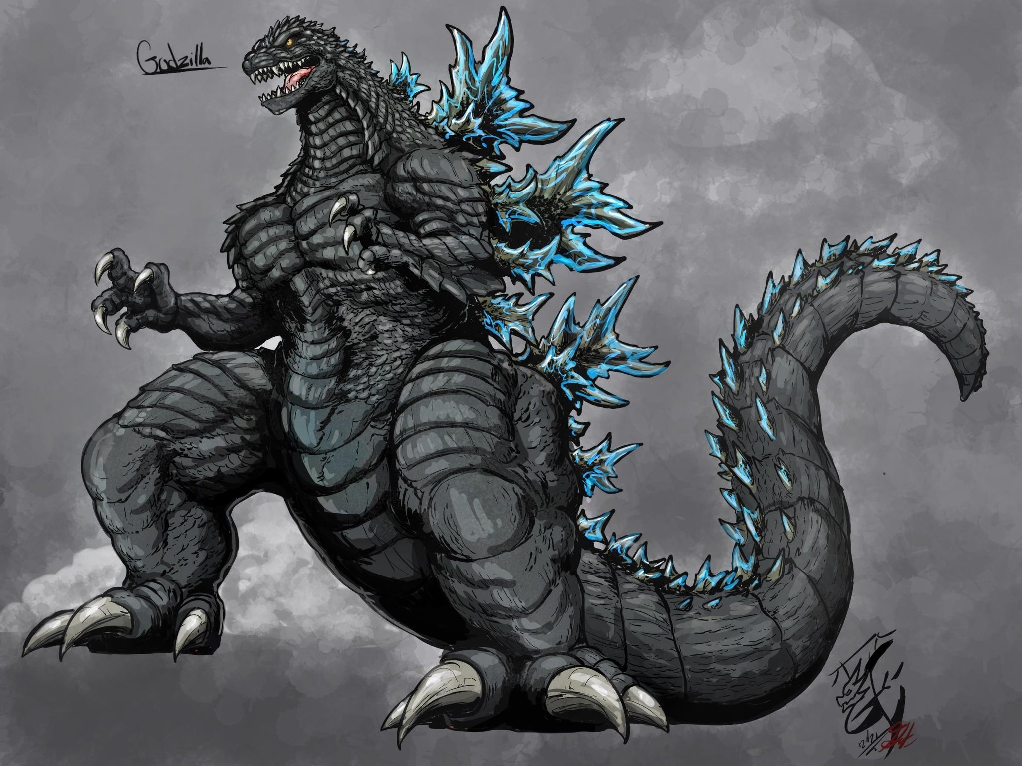 Godzilla Neo Drawings