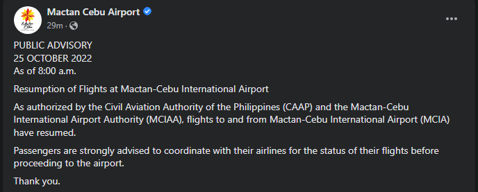 Rappler on Twitter: "JUST IN: The Civil Aviation Authority of the Philippines and the Mactan ...
