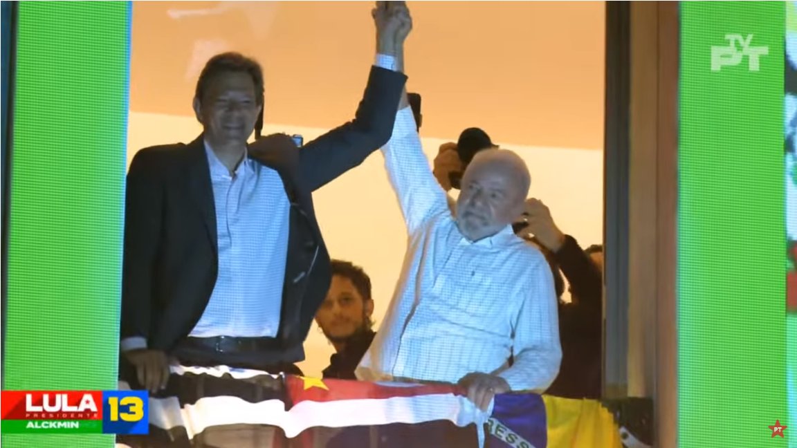 Pt Brasil Vote13 On Twitter É Lula E Haddad 🤩