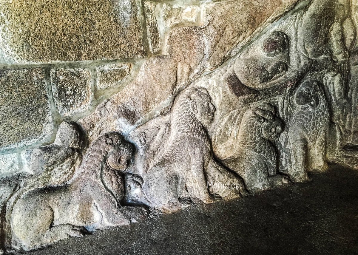 Indian Art on Twitter: "RT @monidipadey: Goverdhana Uddhara. A beautiful bas relief of Sri ...