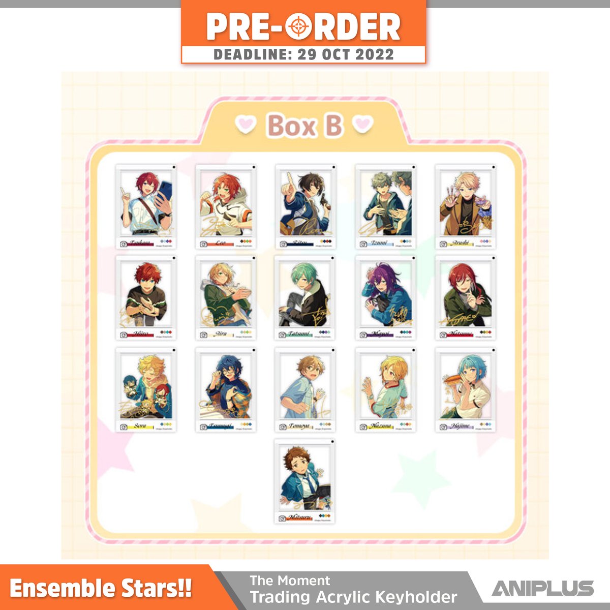 ANIPLUS café SG on Twitter: "New merchandise from "Ensemble Stars!!" are now available for pre ...