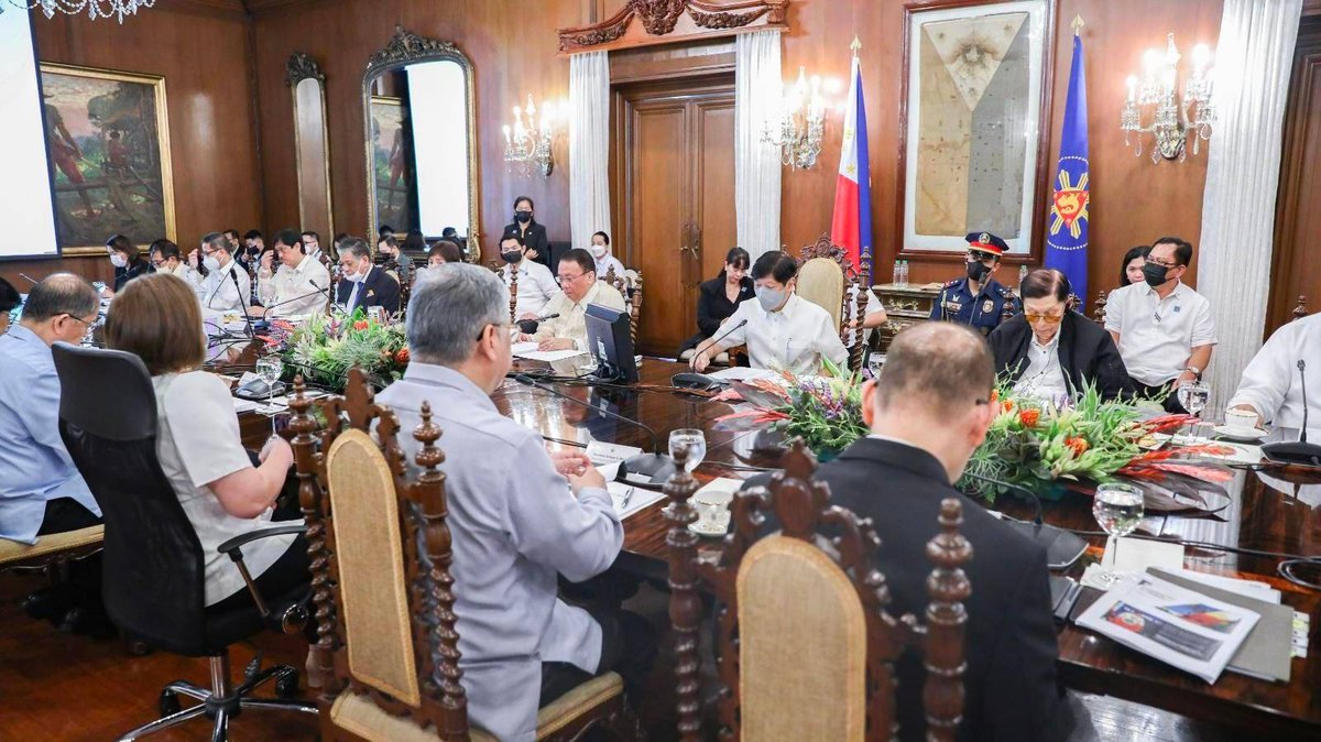 Office of the Press Secretary on Twitter: "Nakipagpulong si Pangulong Ferdinand R. Marcos ...