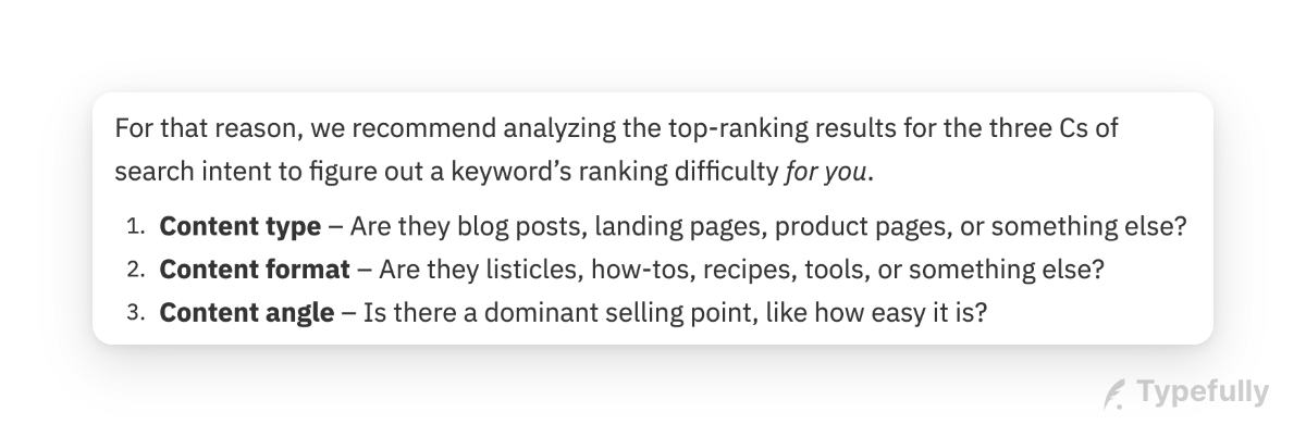 4 steps to build a solid keyword strategy 🔑 1️⃣ Find keywords with ...