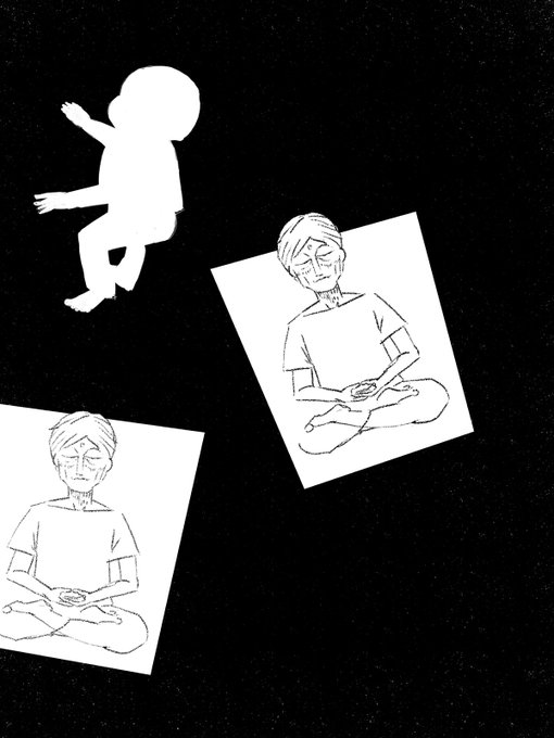 寝ない子劇場 ～娘を寝かせようと思ったら悟りを開くことになった話～ (4.. | 秘密ちゃん㊙コミティア142西2「Q01a」 さんのマンガ | ツイコミ(仮)