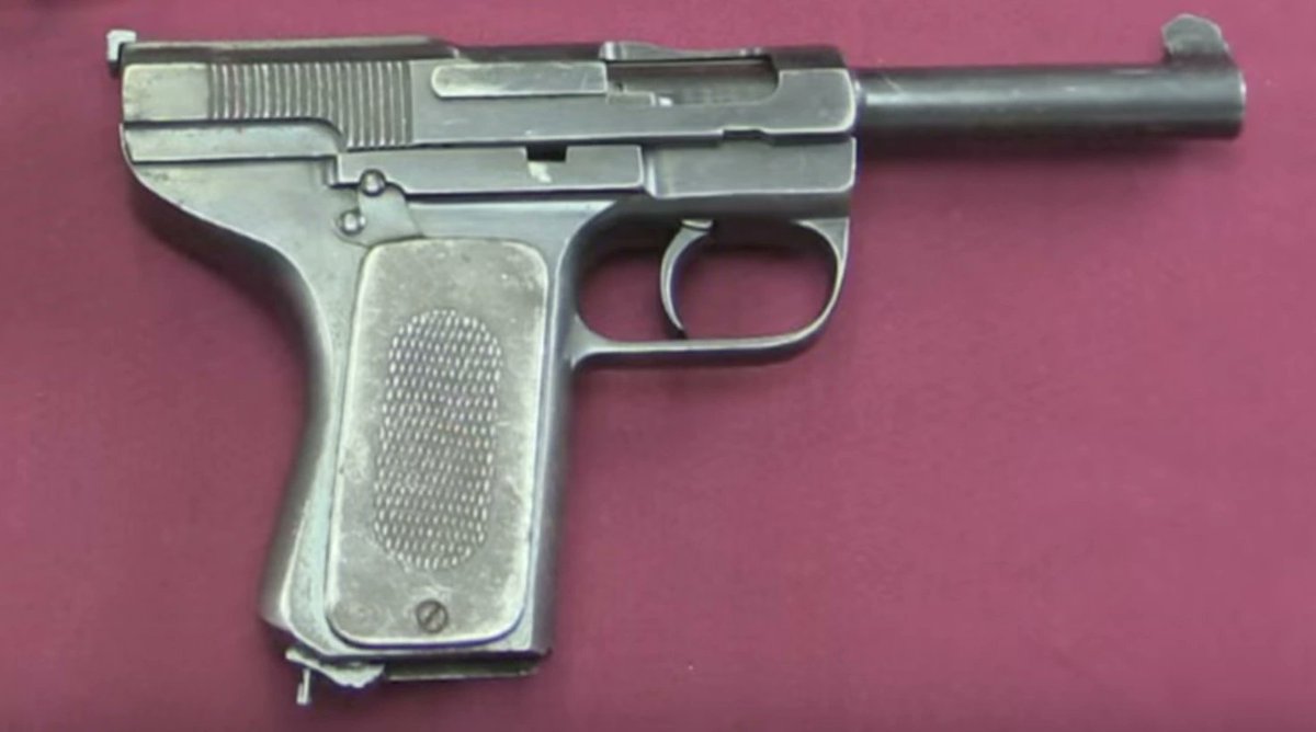 RetroFirearms on Twitter: "RT @DocStrangelove2: Today's gun comes as an odd handgun from an ...