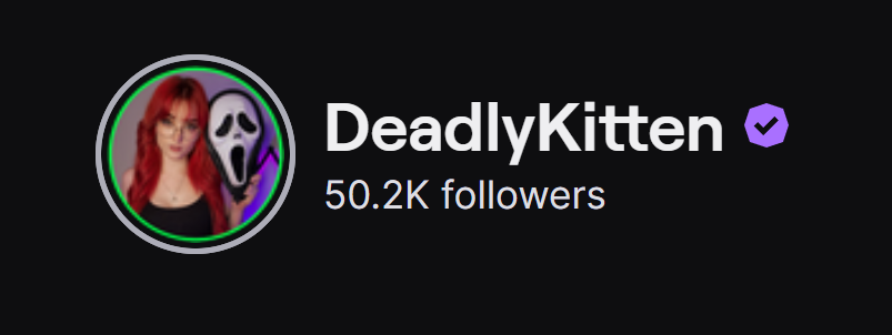Deadlykitten on Twitter: "Thanks for 50K💜 https://t.co/LusciaQqTw" / Twitter