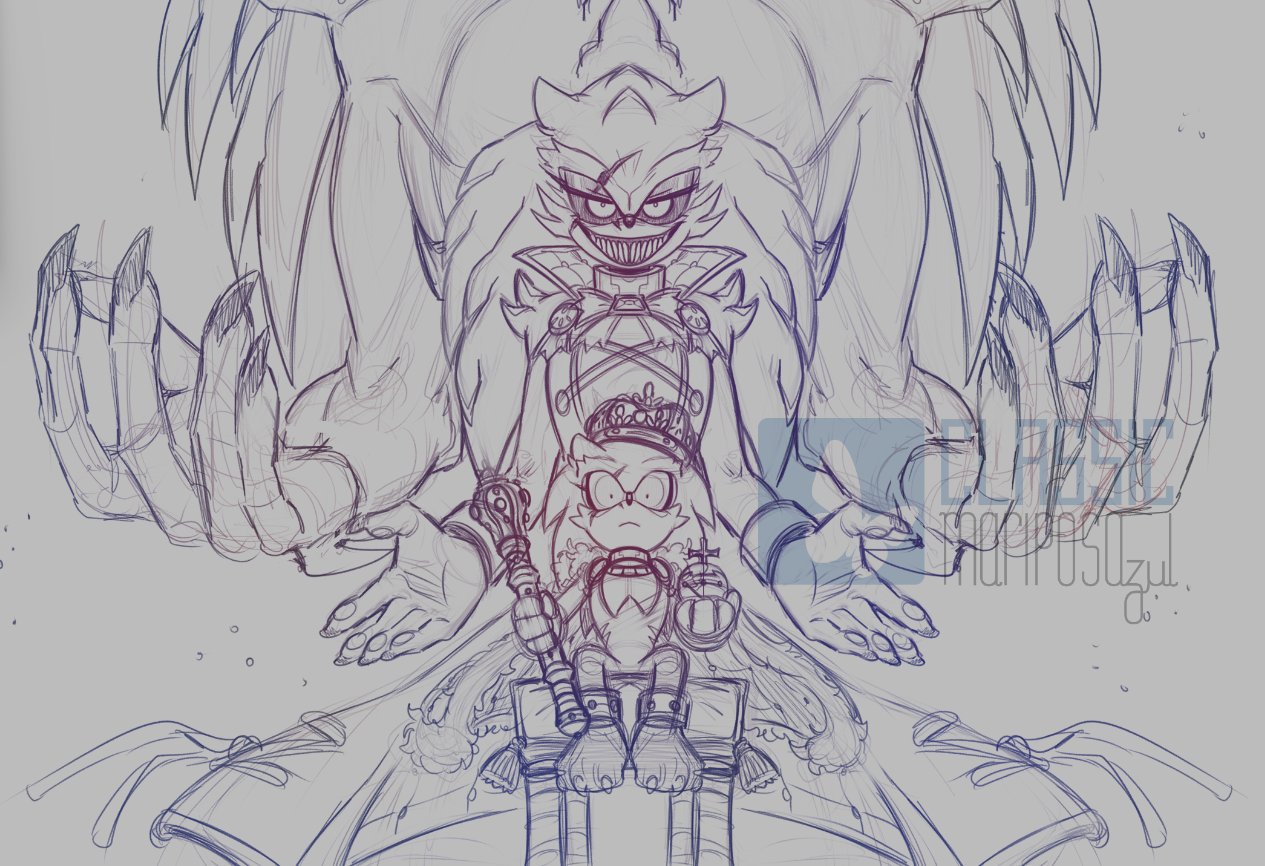 🦋•Mᴀʀɪᴘᴏsᴀ•🦋 (COMMS OPEN) on Twitter: "WA drawing for myself this time asdsad All hail his ...