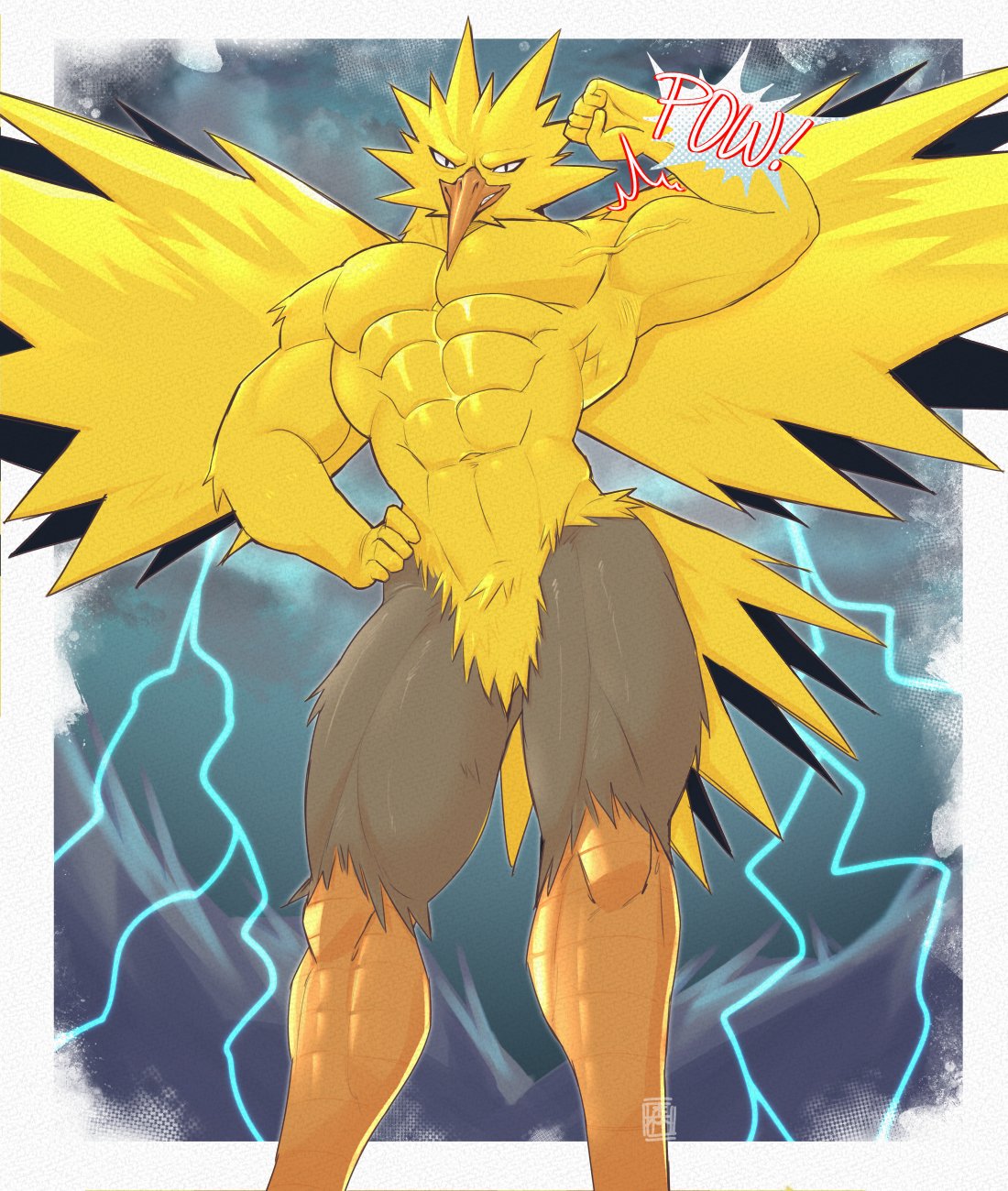 Exsys on Twitter: "Completed piece for @.LLinoone ⚡⚡⚡ https://t.co/K3tkZCDGRL" / Twitter