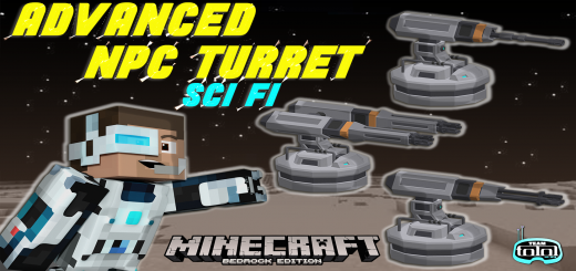 MCPEDL on Twitter: "Advanced NPC Turret | Sci-Fi - Addon - https://mcpedl.com/advanced-npc ...