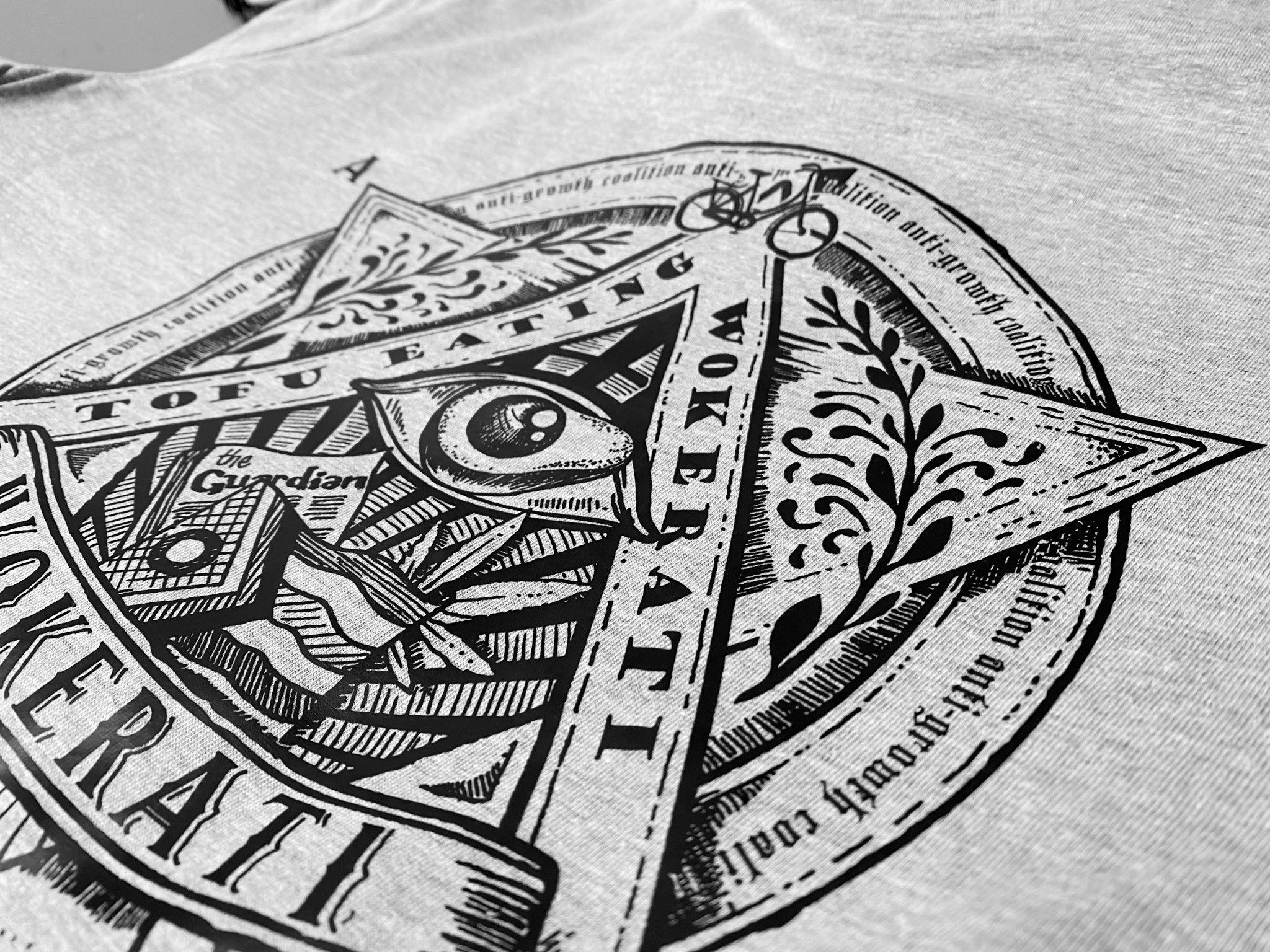 Anti Illuminati Tattoo