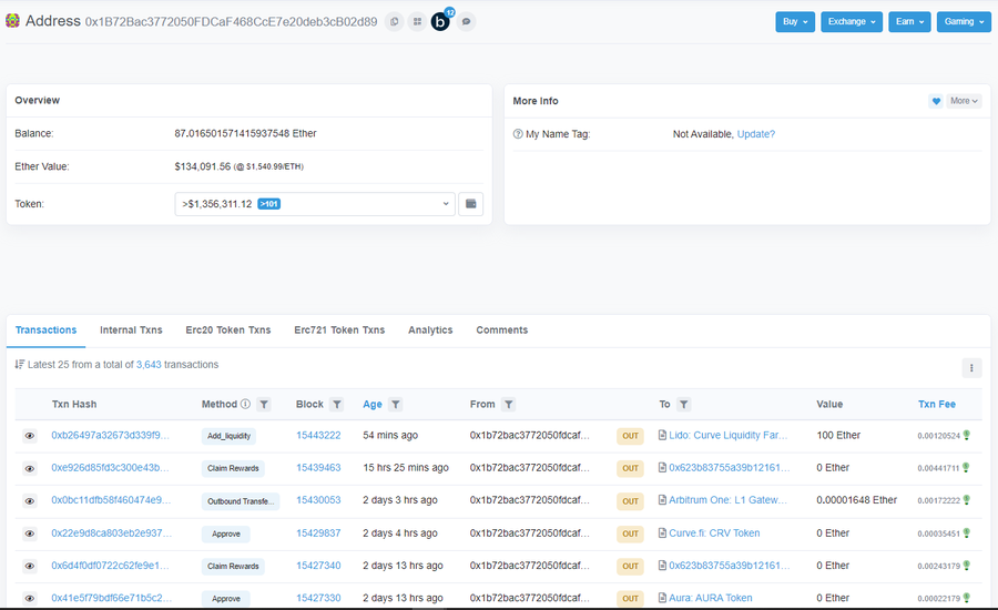 🧵 How to use Etherscan, one of crypto's most powerful tools: - المسلسل من Blockworks @Blockworks ...