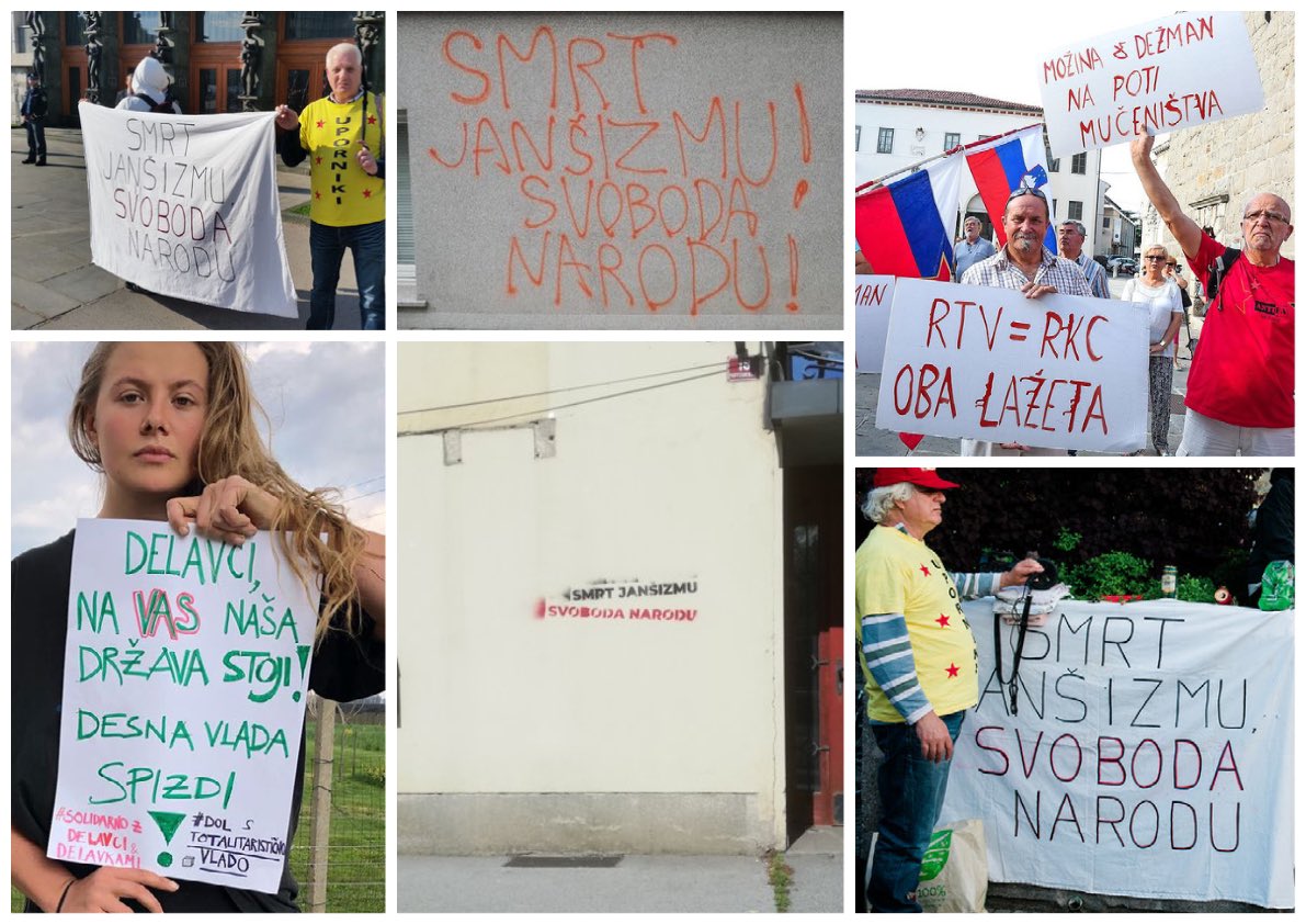 Mojca Škrinjar on Twitter: "RT @JJansaSDS: Zločin je zločin in nasilje je nasilje. Ne glede na ...