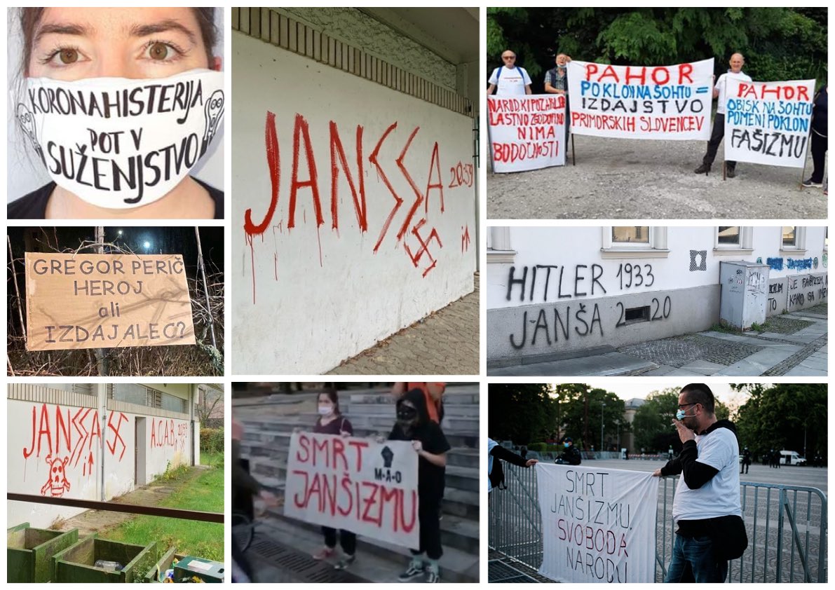 Mojca Škrinjar on Twitter: "RT @JJansaSDS: Zločin je zločin in nasilje je nasilje. Ne glede na ...