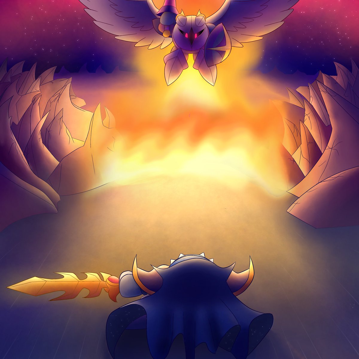💚squishs Art Hell💚 On Twitter Rt Kirbyearthbound The Greatest Warrior In The Galaxy Kirby