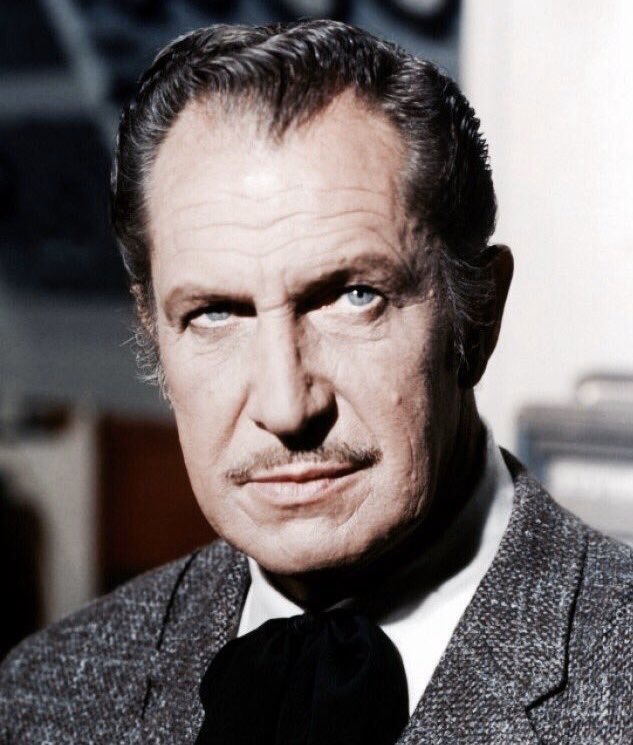 retrochenta on Twitter: "Hoy hace 29 años que nos dejó Vincent Price, el mítico actor de cine de ...