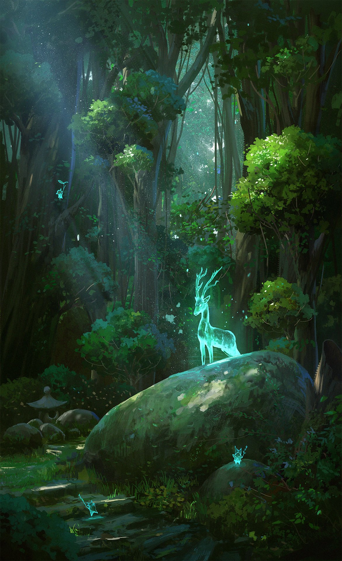 Princess Mononoke Forest Spirit Wallpaper