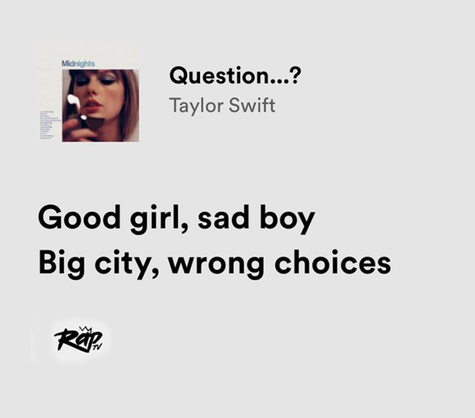 Relatable Iconic Lyrics On Twitter Rt Thepopquote Taylor Swift