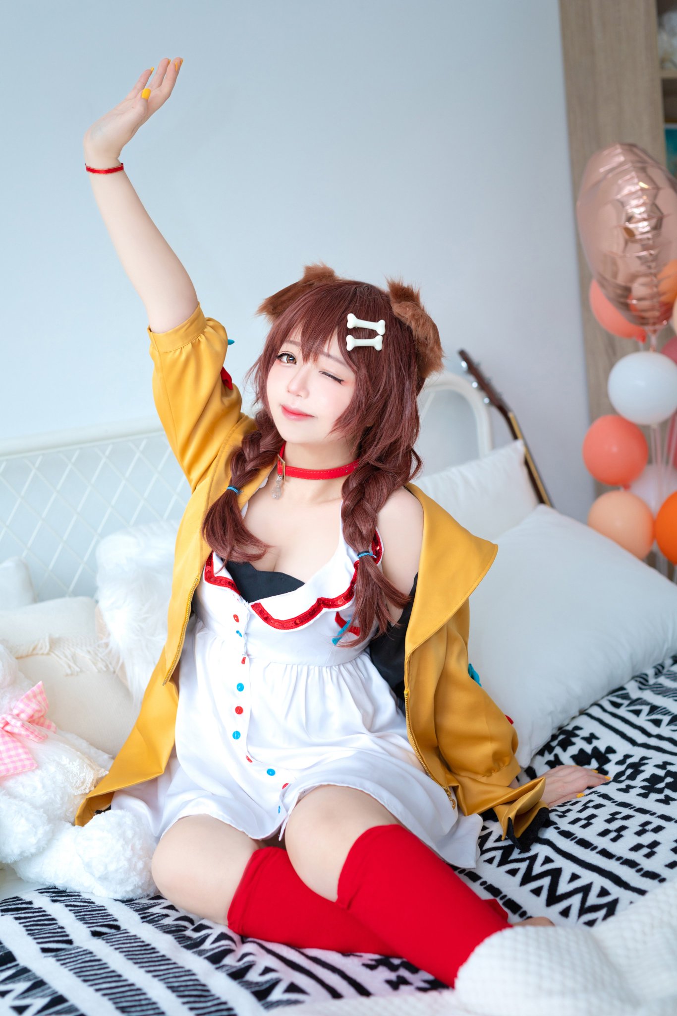 Eclair-Nyanko Cosplay 🔱🔎🎲🪶🥐🐏🎣🐿🔮 on Twitter: "1st photo of my Korone shoot! 🎉 📷:cboon #korone #ごま ...