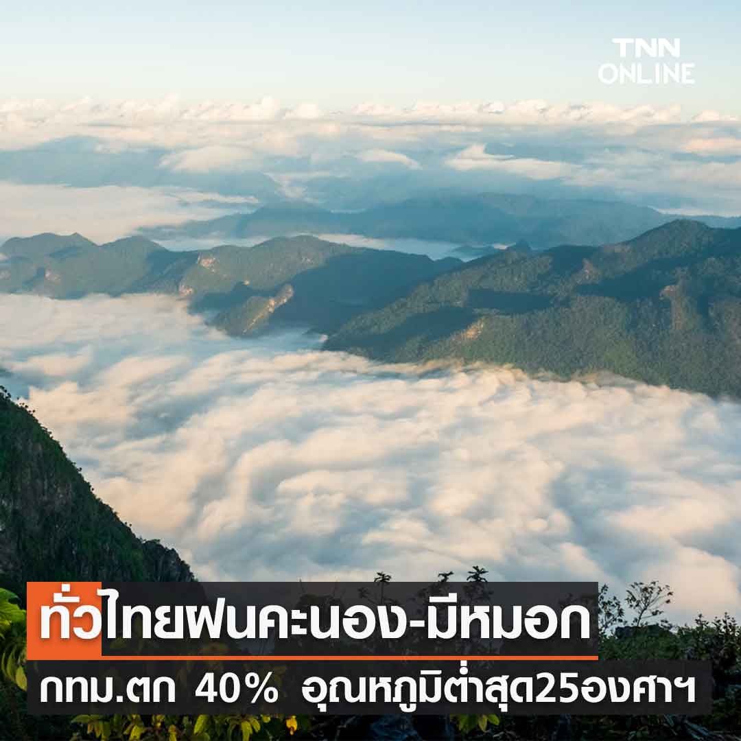 TNN Online on Twitter: "พยากรณ์อากาศวันนี้และ 7 วันข้างหน้า ทั่วไทยฝนคะนอง-มีหมอกตอนเช้า อ่าน ...