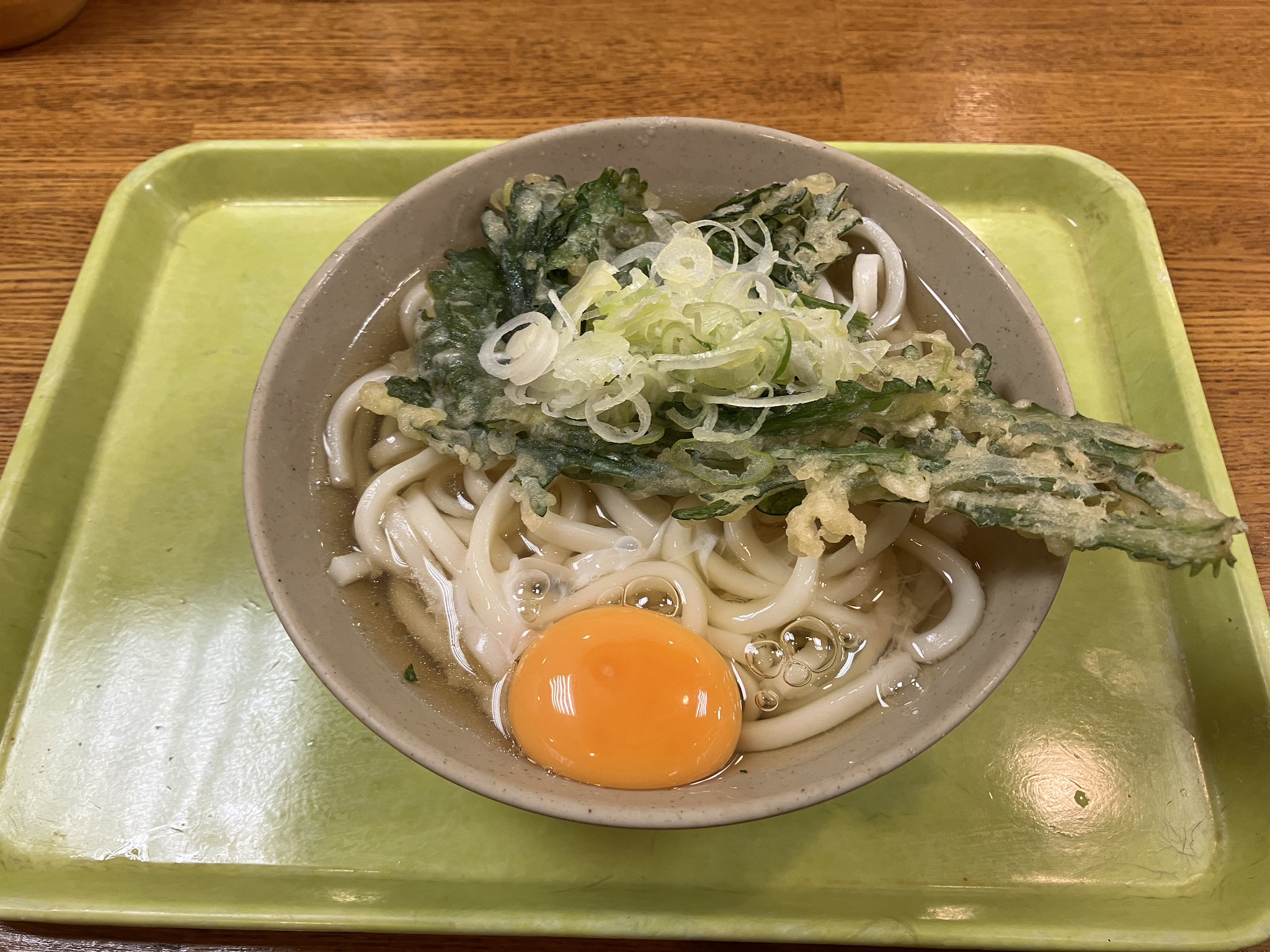 taisyuu-soba on Twitter: "昨日の写真です 都そば春菊天玉子うどん関西つゆ https://t.co/w5bC2MHmMu" / Twitter