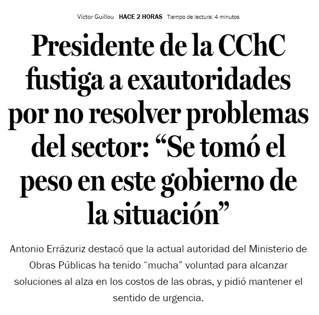 Gobierno De Chile On Twitter Rt Jcgarciapdea En Seis Meses Nos