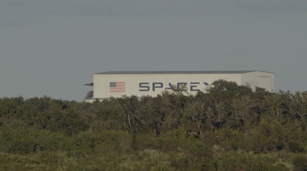 Spaceflight Now on Twitter: "The transporter carrying SpaceX's fourth Falcon Heavy rocket is ...