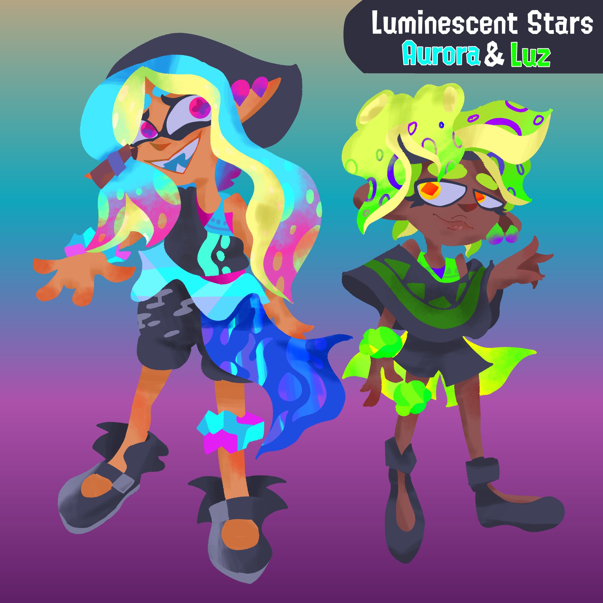 Pufuu 🐡 on Twitter: "Hey Splat artists! I’m working on an advance Splatoon art style tutorial ...