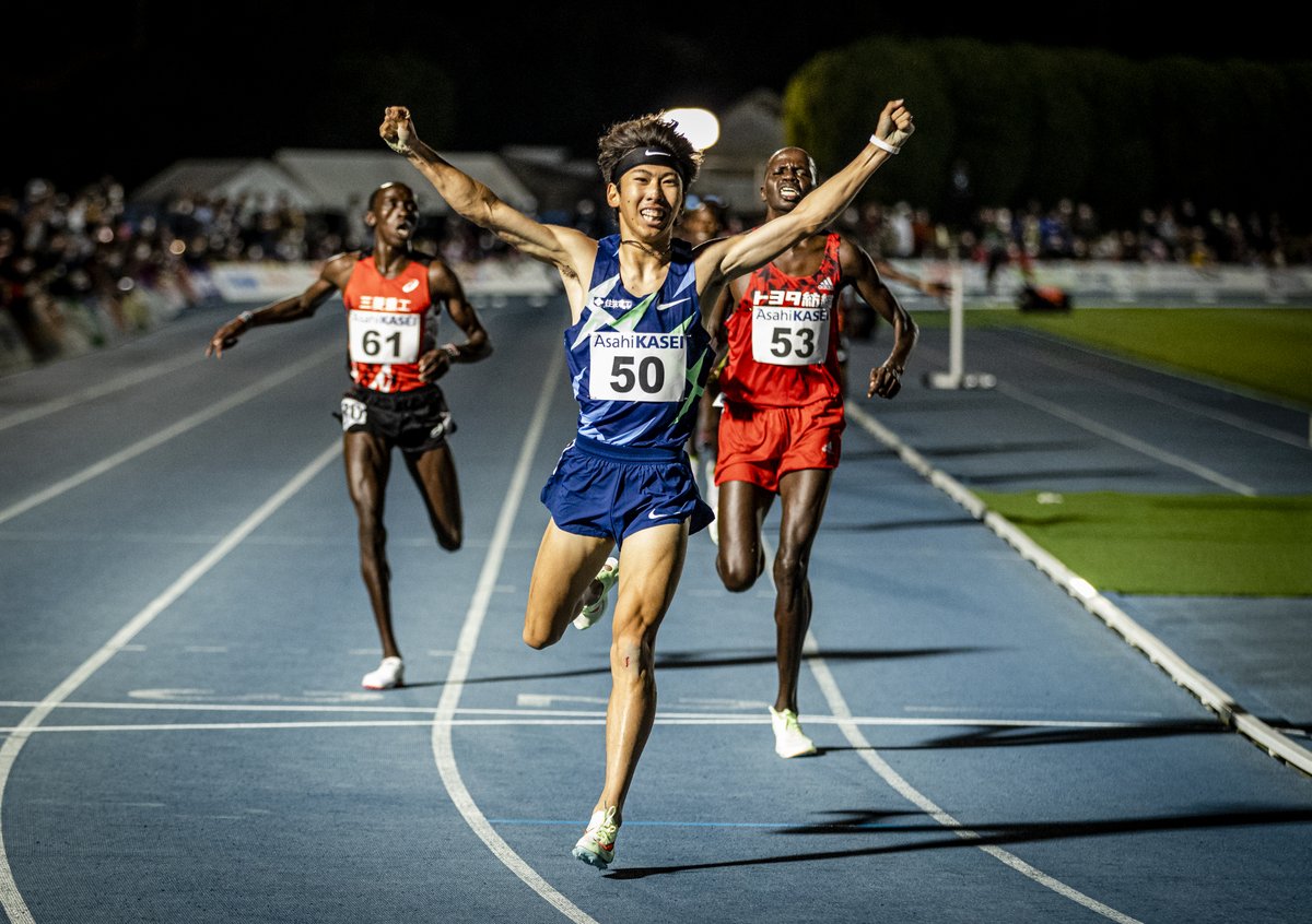 EKIDEN NEWS on Twitter: "5000mは遠藤日向選手のGGN5000mにチャレンジ！ ラスト400-200 28秒7 上りの200が26秒8 #スーパーOTT では 「俺 ...