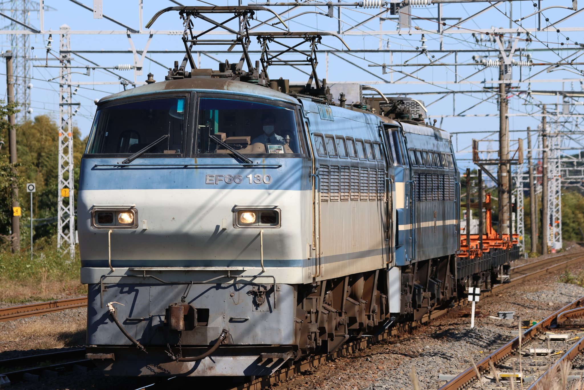 しゅーせー on Twitter: "8865レ EF66 130＋EF66 27＋チキチキ 愛知機関区での役目を終え、吹田に帰還。最後の関ヶ原超えになってしまうんでしょうか https ...